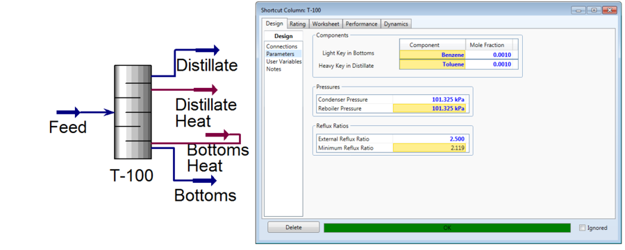 Column - processdesign