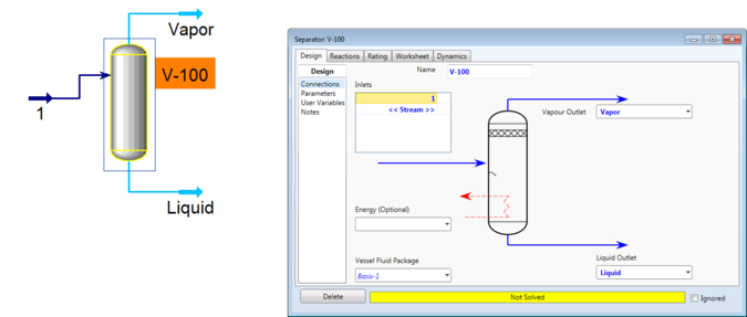 Separator - processdesign